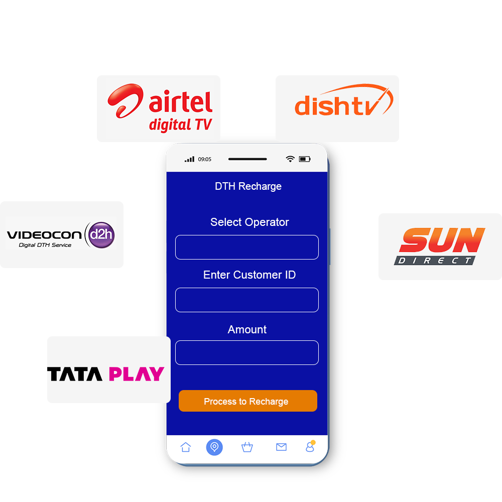 Mobile, DTH, Data Card Recharge API